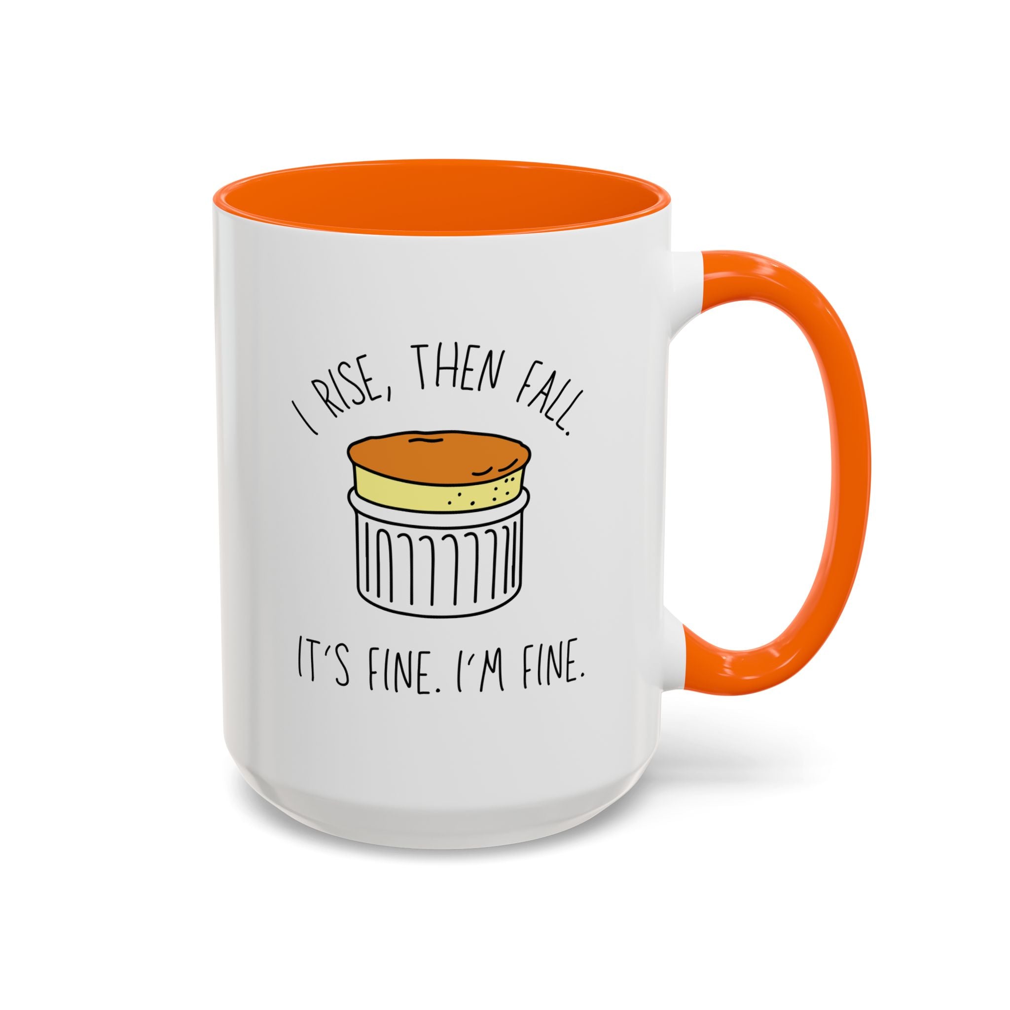 Soufflé State of Mind Color Accent Mug | Pastry Arts Shop